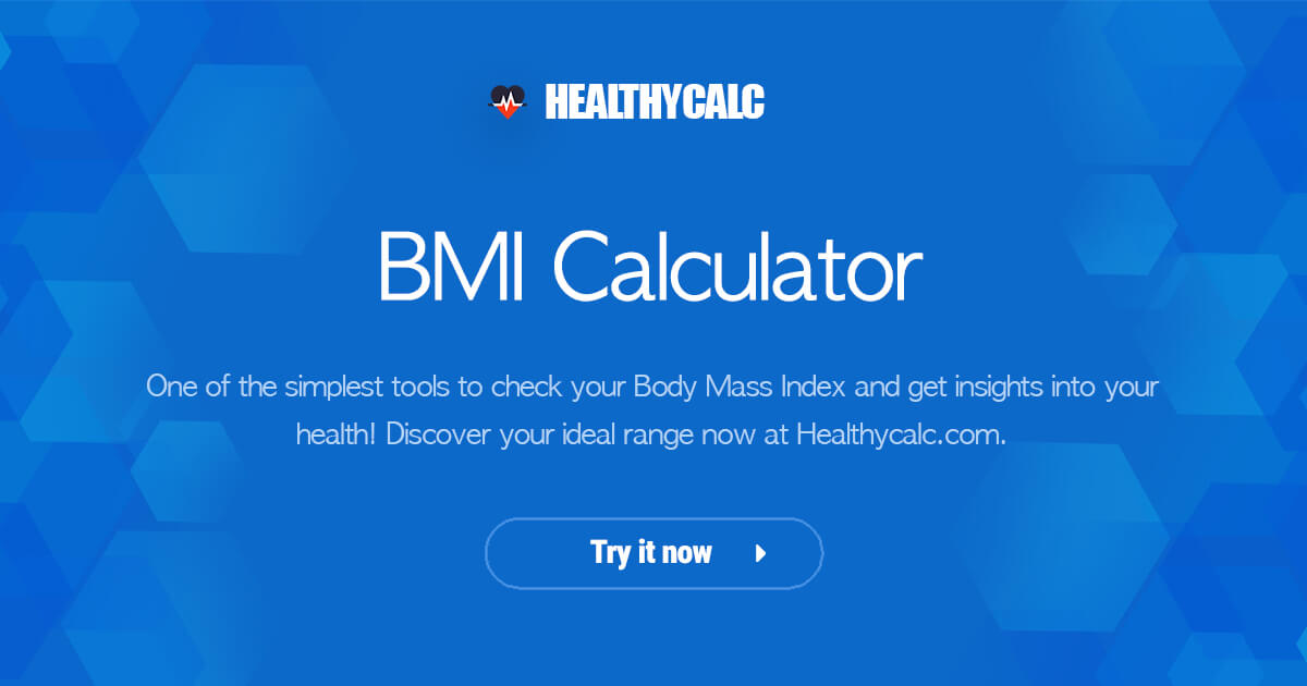 Free Online BMI Calculator - Calculate Your Body Mass Index